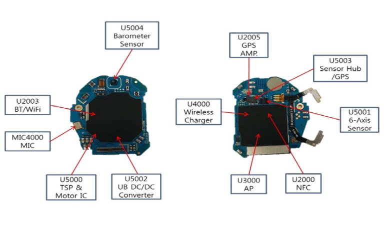 Samsung Galaxy Watch SM-R810 schematics
